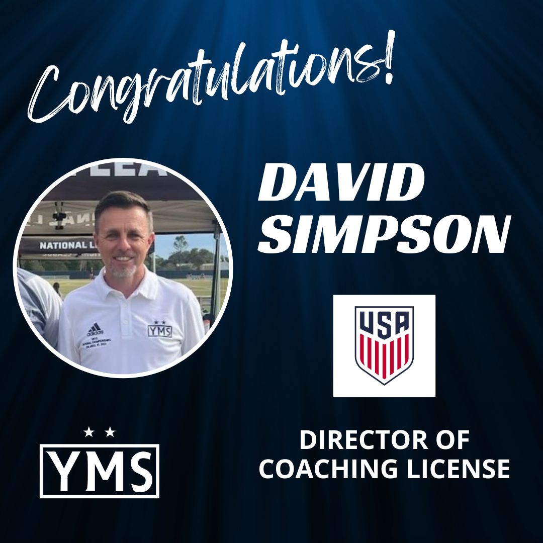 David Simpson Earns US Soccer Director of Coaching License – Yardley ...